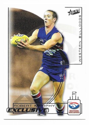 2002 SELECT EXCLUSIVE BULLDOGS ROBERT MURPHY #135 COMMON CARD | eBay ...