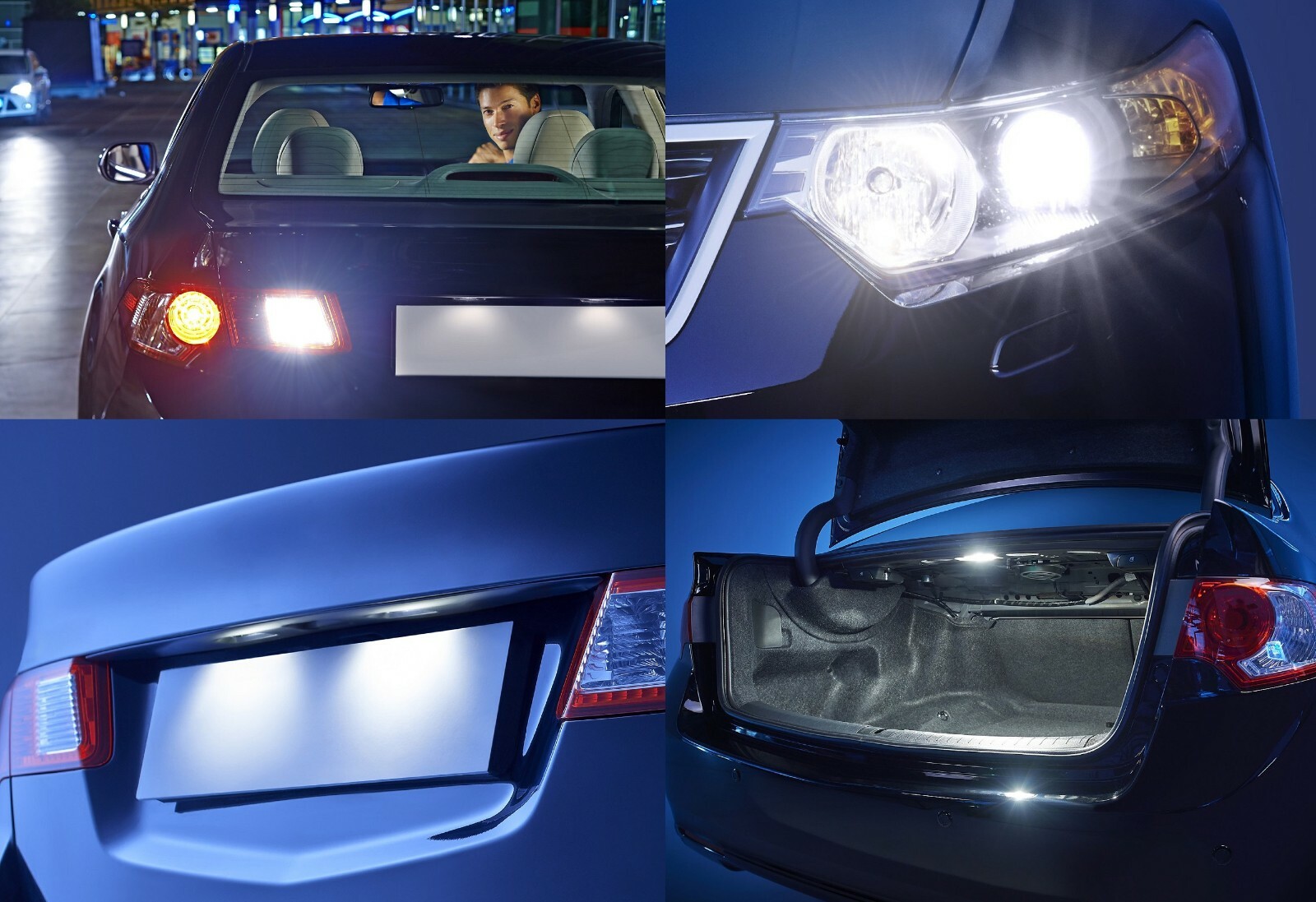 LED 15W 795X BA15S White 6000K Two Bulbs Light Replacement Lamp Stock ...