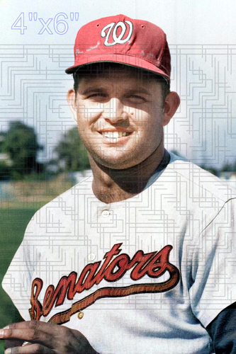 Jim Miles - 1968 Washington Senators - choose a style - colorized print ...
