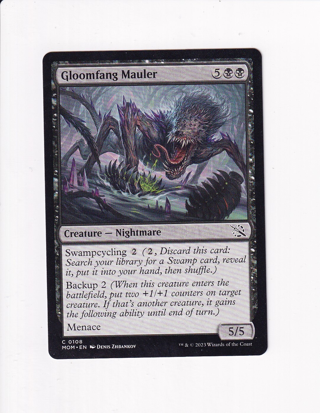 2023 MAGIC MTG MARCH OF THE MACHINE GLOOMFANG MAULER (X) | eBay