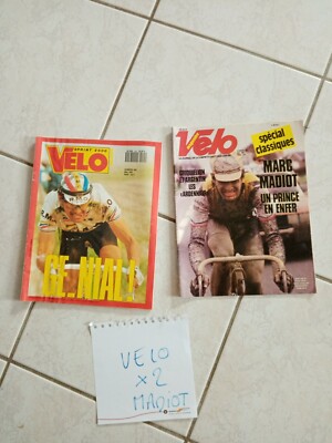 SPECIAL Marc madiot Paris roubaix lot 2 magazines VELO-sprint-années ...