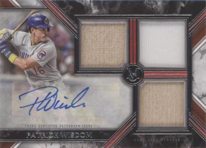 2022 Topps Museum Collection - Swatches Triple Relic Autographs Patrick ...