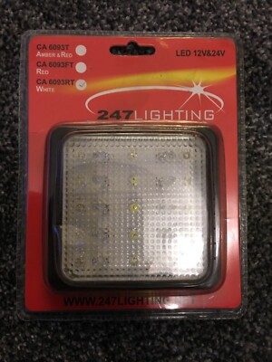 247 LIGHTING - LED LIGHT WHITE 12V / 24V CA6093RT BRAND NEW | eBay UK