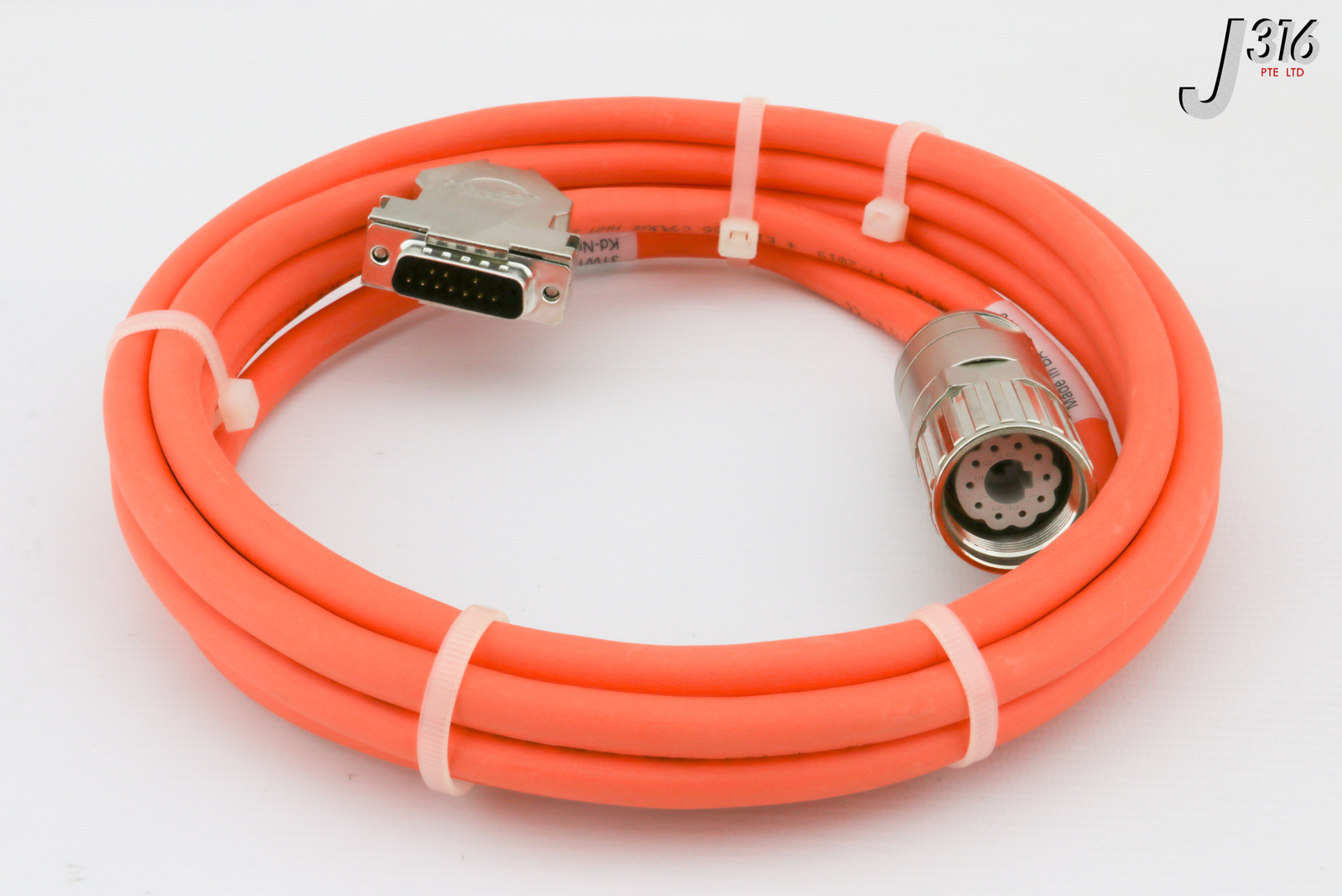 31253 BOSCH REXROTH CABLE ASSY, ENCODER CABLE, R911340240/48 (NEW ...