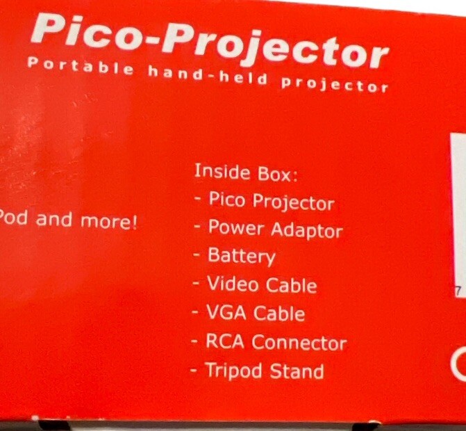 FAVI Pico-Projector Portable Hand-held Projector | eBay