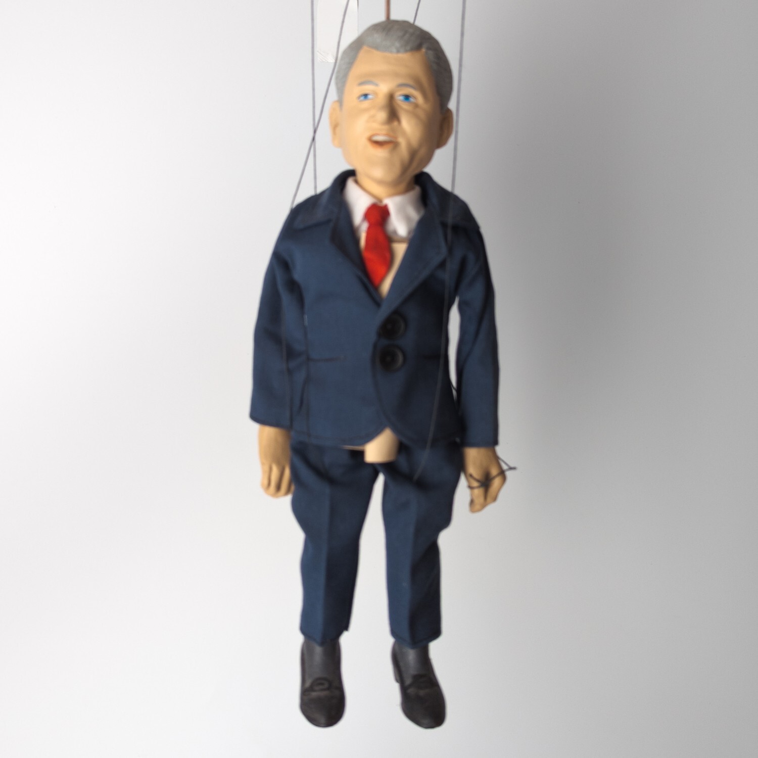 Vtg Bill Clinton Puppet Marionette President Czech Republic 187/5000 ...