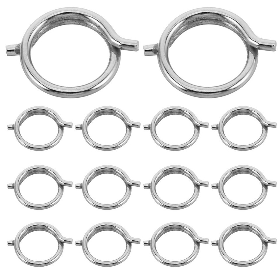 15 Pcs Kitchen Chicken Bone Scissors Spring Poultry Replacement Springs ...