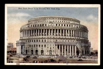 Proposed New Court House Design New York City Postcard Guy Lowell ...