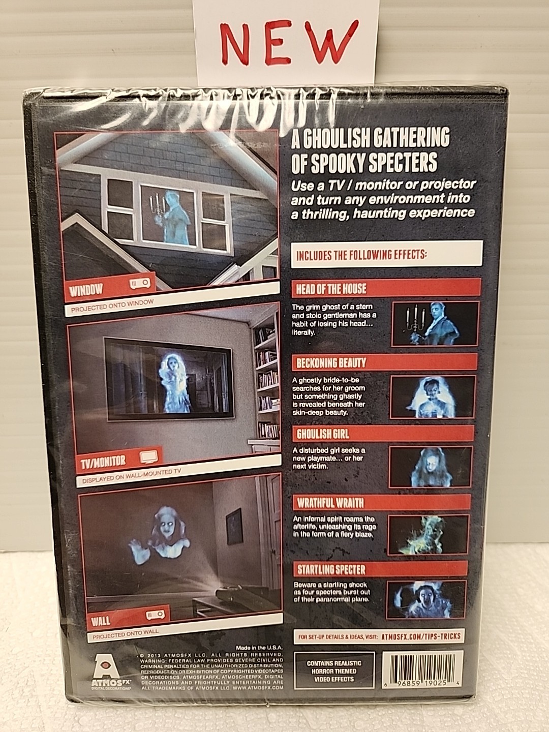 AtmosFX AFX0009 Ghostly Apparitions DVD Digital Decorations for sale ...