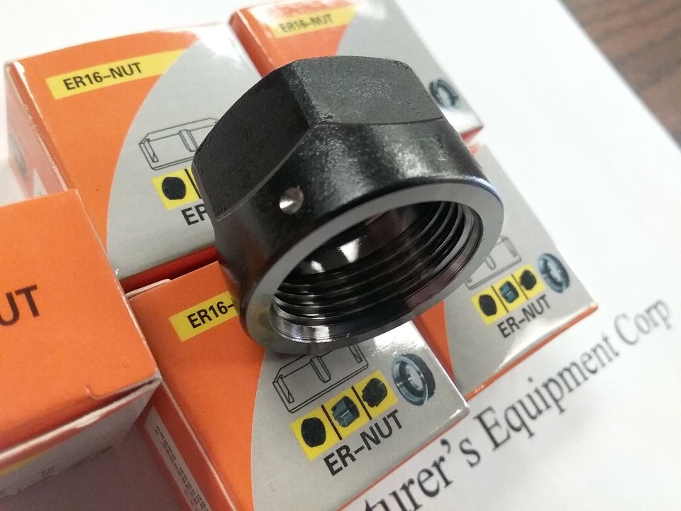 5pcs ER16 Nut for clamping collets, balanced to G2.5/25000rpm-NUT-ER16 ...