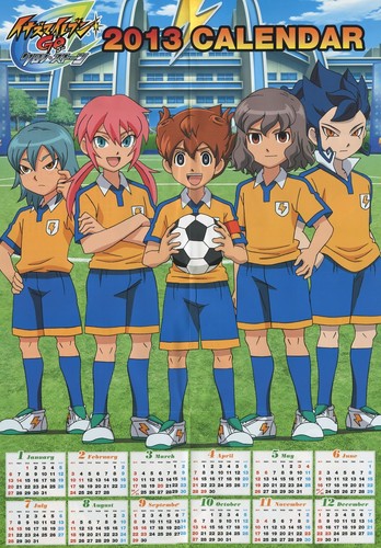 poster promo Inazuma Eleven Go anime Matsukaze Tenma Masaki Ranmaru ...