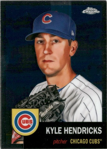 2022 Topps Chrome Platinum Anniversary Kyle Hendricks #474 Chicago Cubs ...