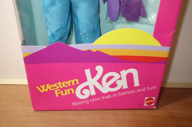 Barbie Western Fun Ken Doll 1989 Mattel No. 9934 for sale online | eBay
