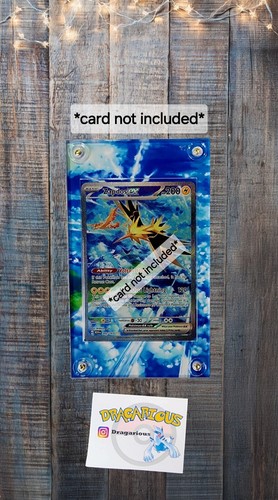 Pokemon 151 Zapdos EX 202 Custom Display Case Slab | eBay