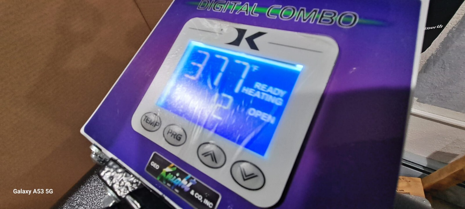 T-Shirt Heat Press Geo Knight DC16 Digital Combo 14x16 Swing-Away | eBay