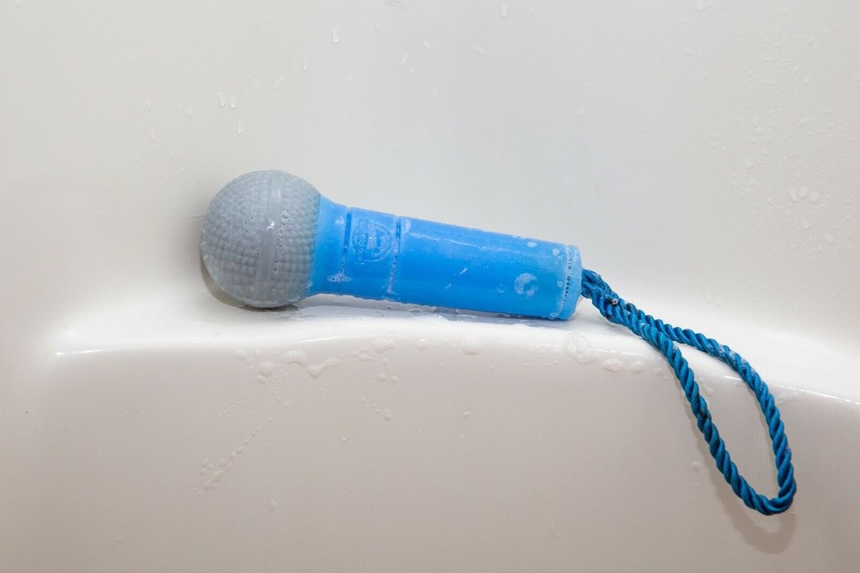 Microphone Soap On Rope - Rock on while cleaning up your butt ...