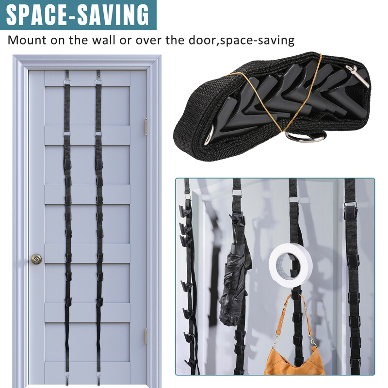 Cap Rack 2PCS -Holds up to 16 Caps for Baseball Hats, Ball Caps Over ...