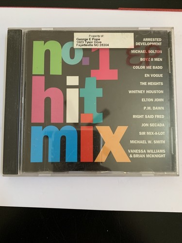 No. 1 Hit Mix. Various Pop Artists Cd K1 | eBay