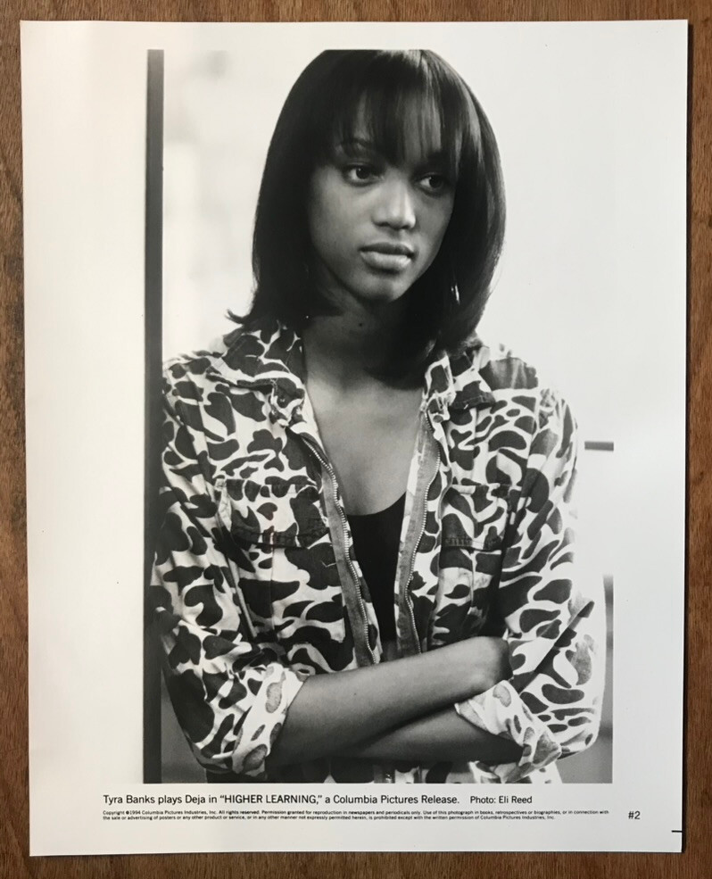 Tyra Banks Black And White Photo