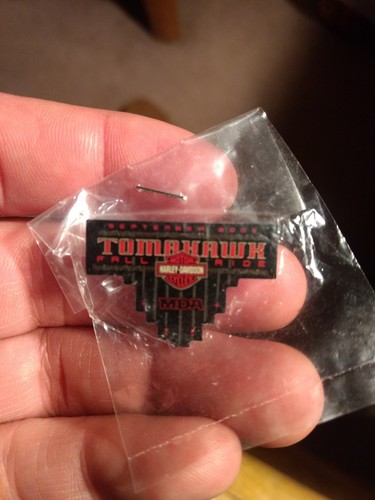 FS I Harley-Davidson motorcycle pin 2007 MDA hat vest jacket Tomahawk ...