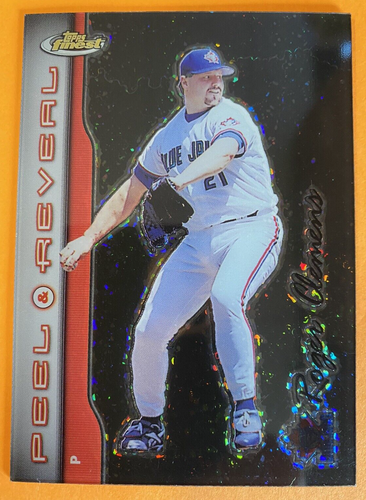 1999 Topps Finest Roger Clemens Peel & Reveal Blue Jays NM PF1 220776 ...
