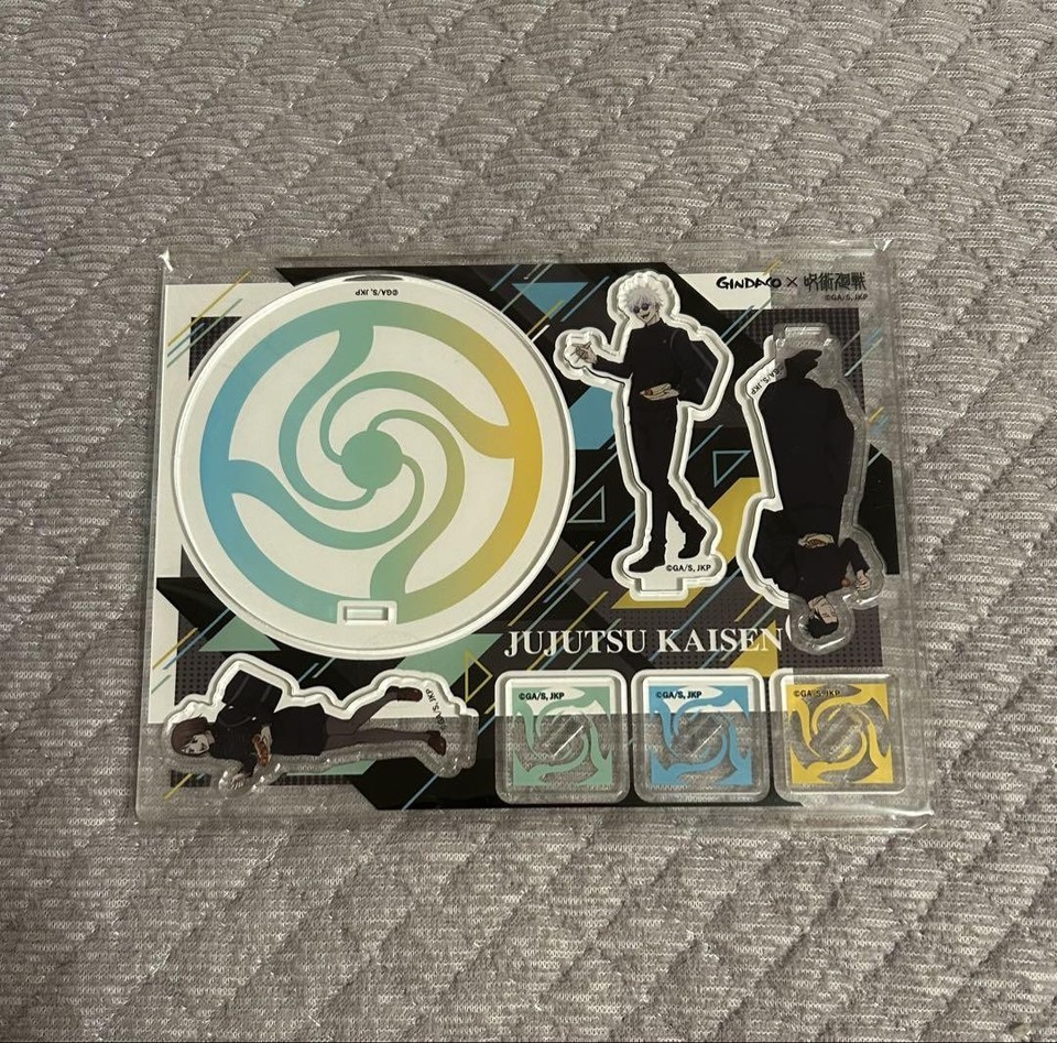 Jujutsu Kaisen Gindako Acrylic Stand Coaster Satoru Gojo Suguru Geto ...