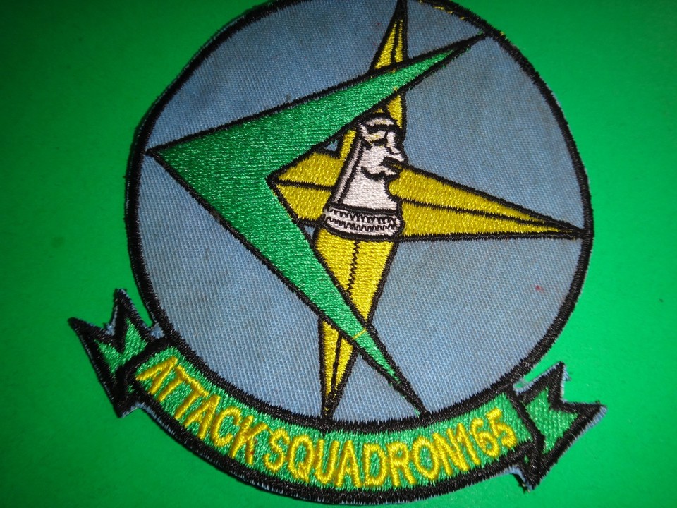 US Navy Attack Squadron ATKRON VA-165 Patch From Vietnam War Era | eBay