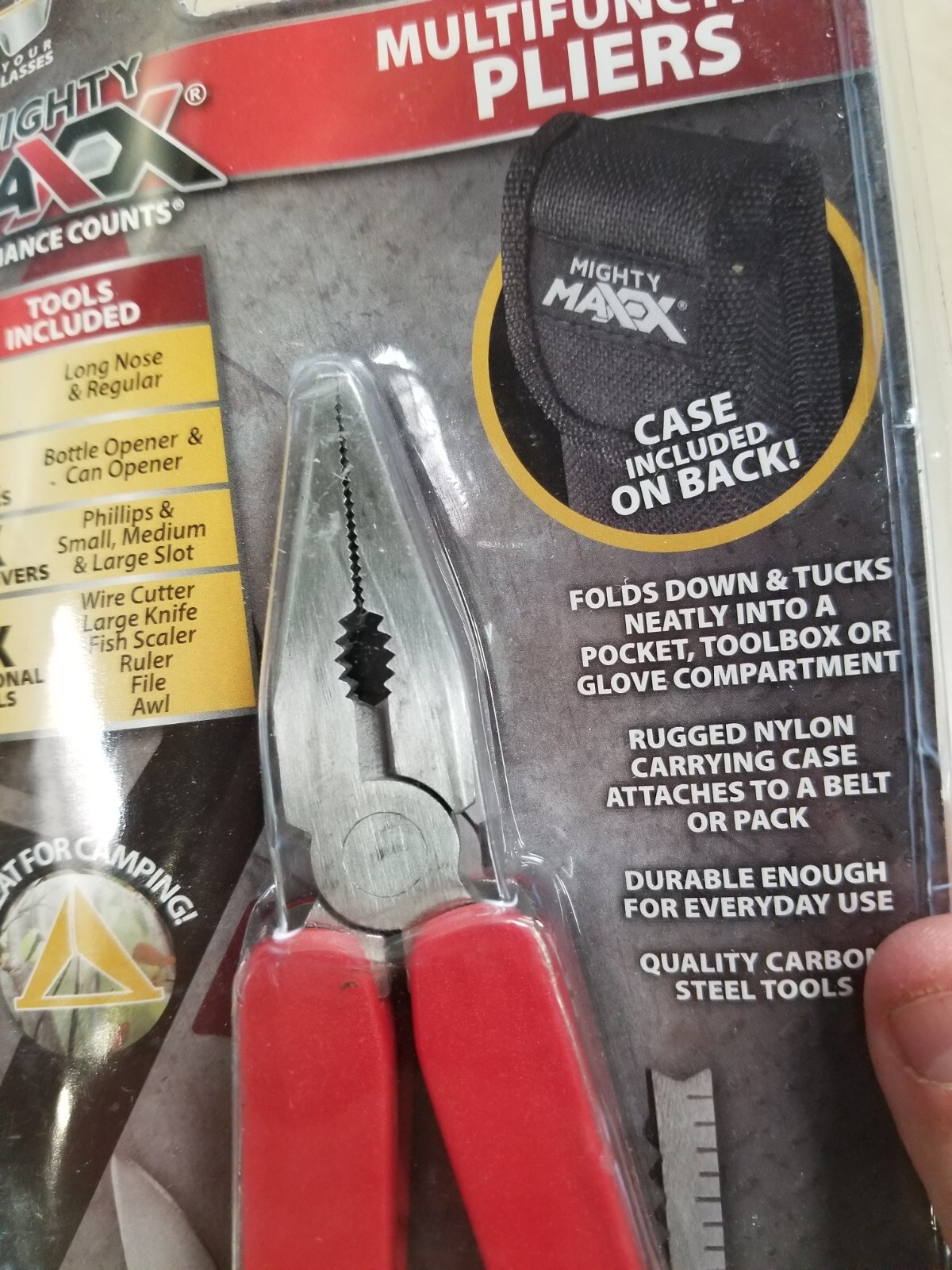 Mighty Maxx Multifunction Pliers With Case Included | eBay