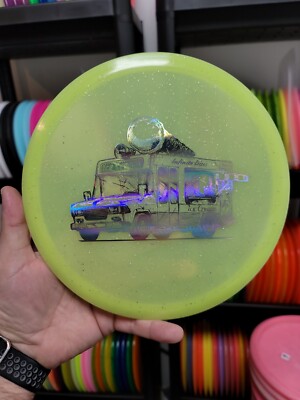 Infinite Discs Ra C-Blend GLOW MF Yellow Green 180g #3 Disc Golf ...