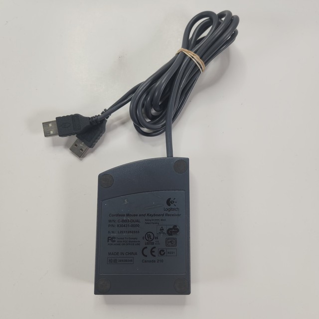 Dell by Logitech Desktop Cordless Mouse and Keyboard Receiver C-bb3 ...