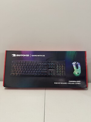 iBuyPower Chimera KM-7 RGB Keyboard and Mouse Combo NEW SEALED | eBay