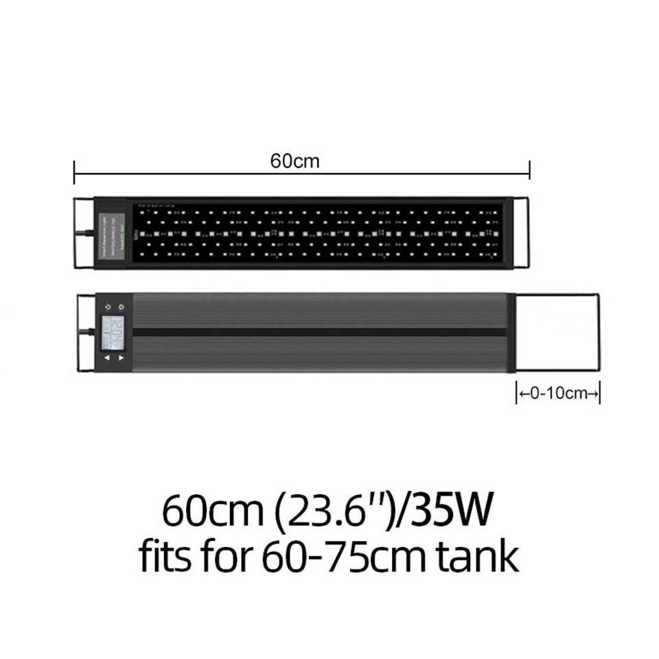 18 24 36 48Inch Fish Tank LED Aquarium Light RGB 24 7 Timer Full 18-24-36-48inch-fish-tank-led-aquarium-light-rgb-24-7-timer-full