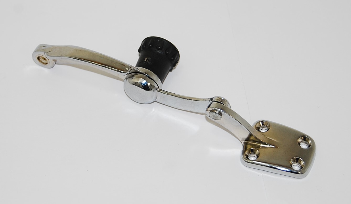 Pop-Out Latch Rear 1/4 Window Right Side Black Fits Volkswagen Type1 ...