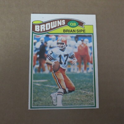 Brian Sipe 1977 Topps #259 Cleveland Browns NMMT San Diego State U | eBay