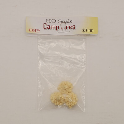 Model Tech Studios HO Scale Camp Fires #D0129 | eBay
