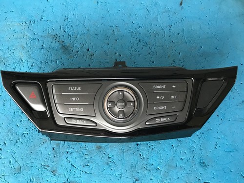 13-17 NISSAN PATHFINDER R52 STEREO/HEAD UNIT UPPER CONTROL PANEL,NO SAT ...