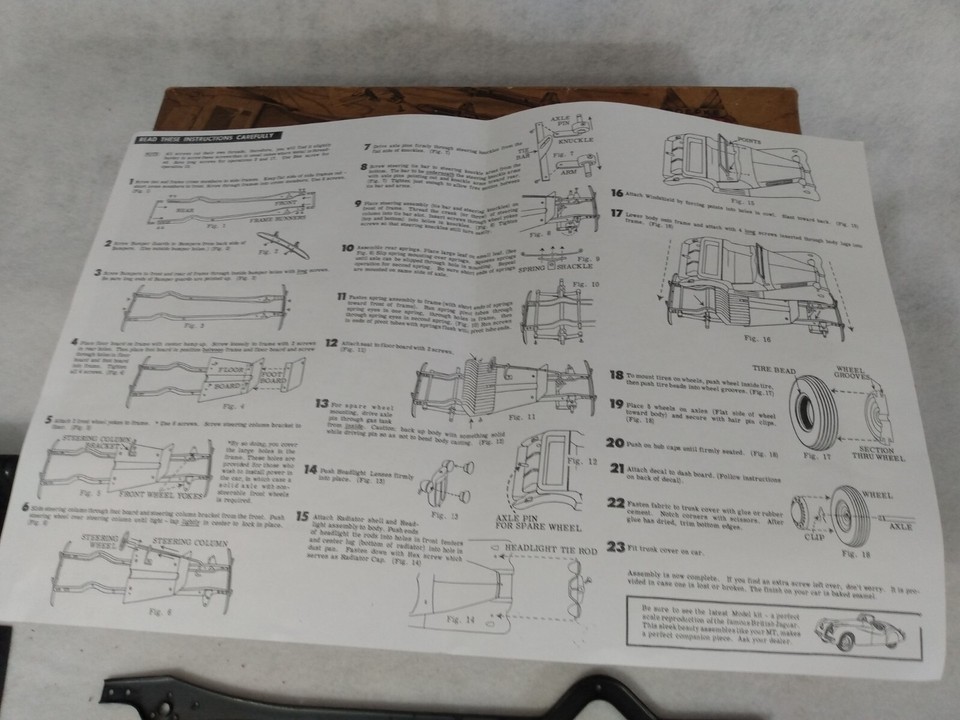 Doepke Model Toys vintage MG MT Kit in the Box | eBay
