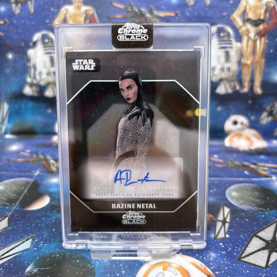 Anna Brewster as Bazine Netal Star Wars Topps Chrome Black 2024 Dark ...