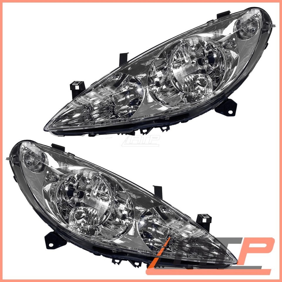 2X HEADLAMP HEADLIGHT H7/H1 TYPE VALEO +SERVO MOTOR LEFT+RIGHT FOR ...
