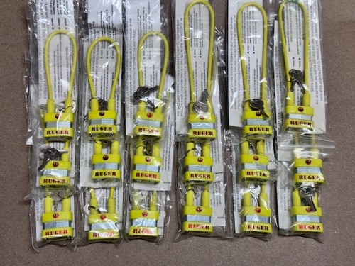 Ruger Firearm Safety Gun Locks lot (18 LOCKS) - BRAND NEW with Keys | eBay