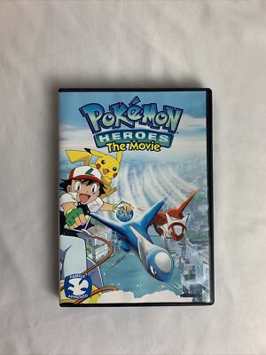 Pokemon Heroes The Movie - 2003 DVD - Ash Pikachu - Full Screen ...