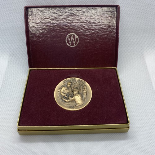 WITTNAUER PRECIOUS METALS GUILD medallic Art, Bronze Coin, In Box ...