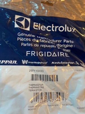 Electrolux Frigidaire Tappan White Westinghouse Kelvinator Thermistor ...