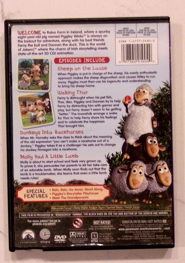 Jakers: Sheep on the Loose (DVD) | eBay