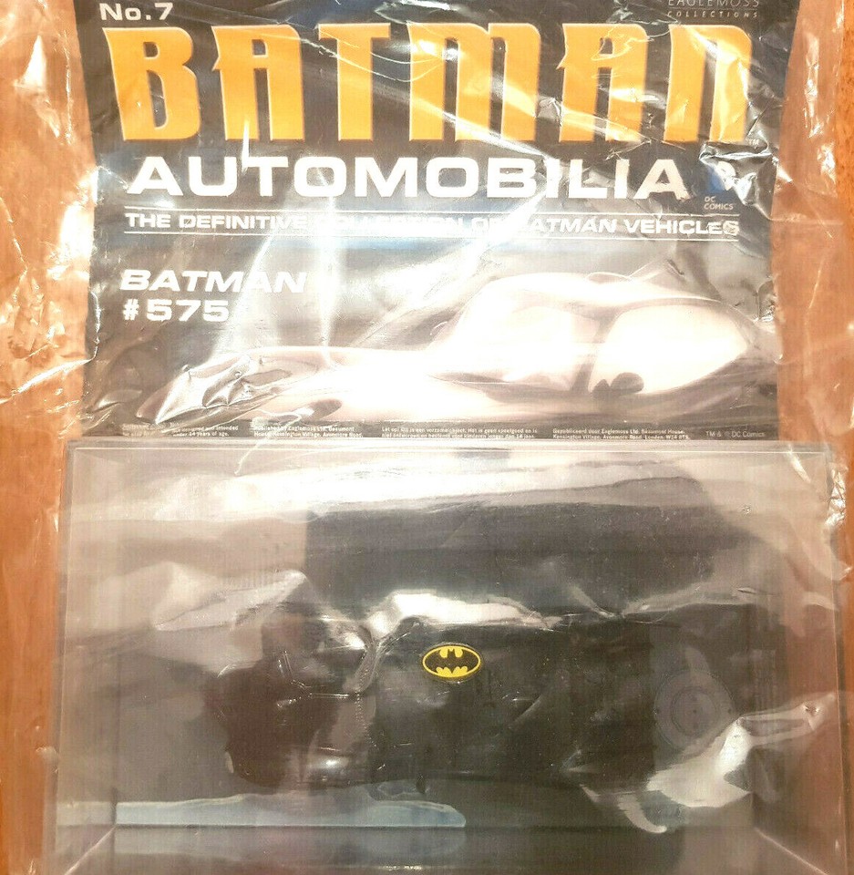 Batman Automobilia #7 Batman #575 Die Cast Vehical "Original Packaging ...