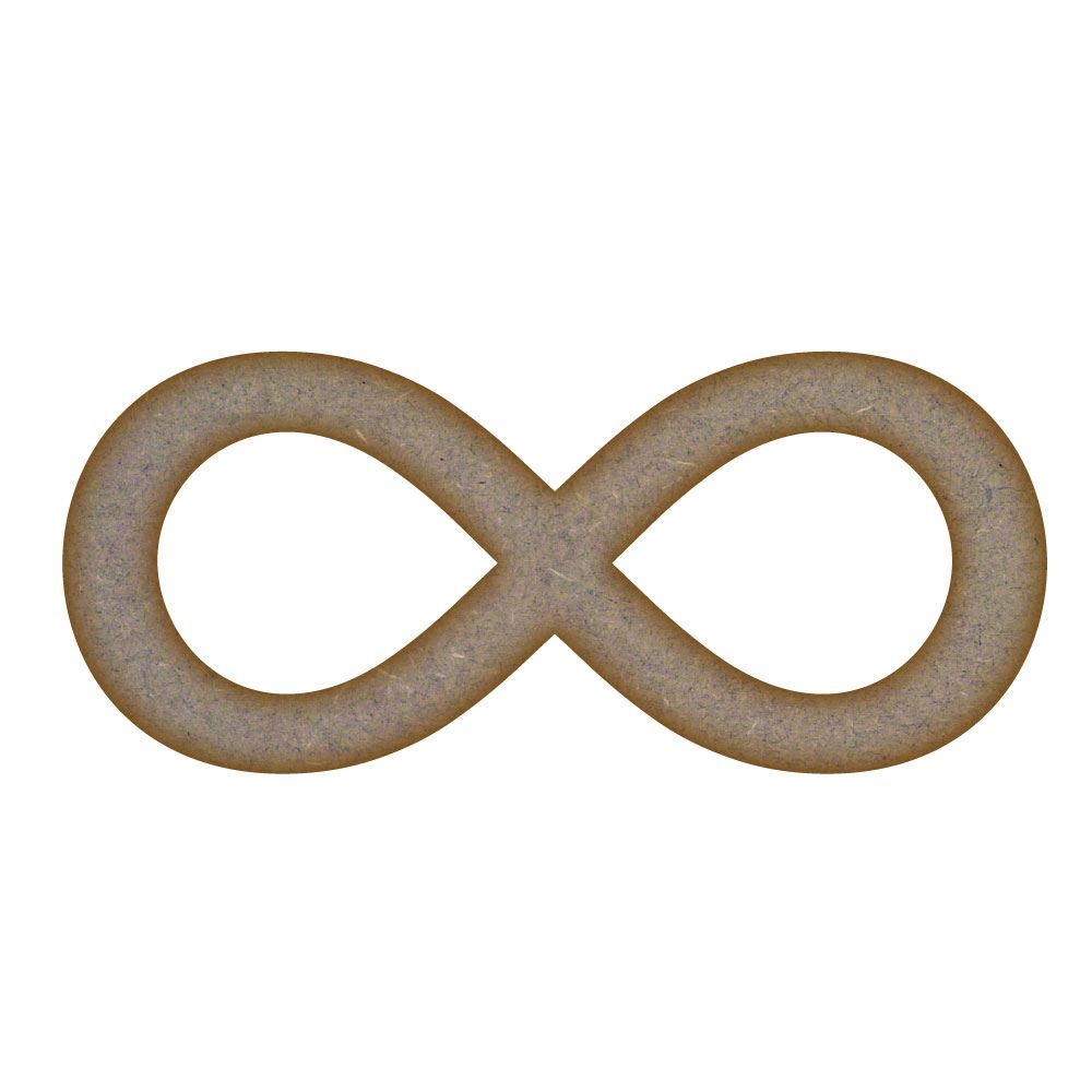 Infinity Sign MDF Laser Cut Craft Blanks in Various Sizes | eBay