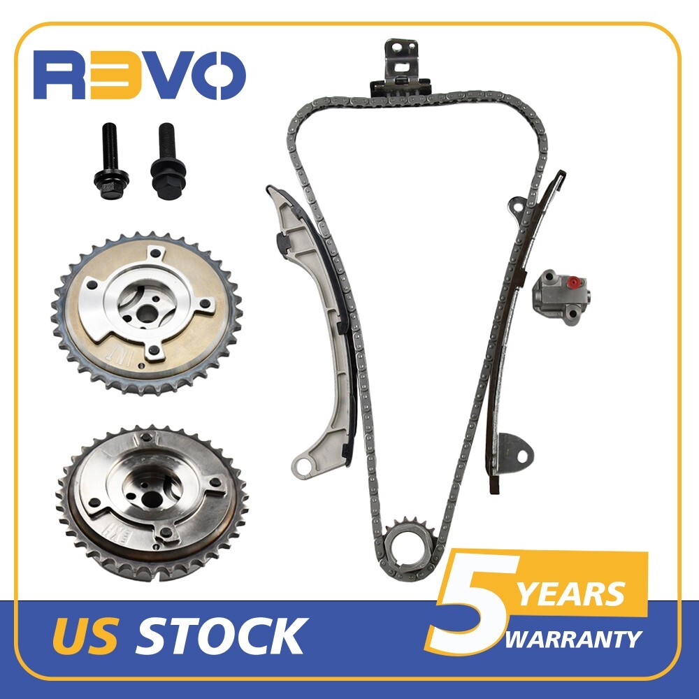 Timing Chain Kit & VVT Gears for Toyota RAV4 Camry Sienna Highlander 2 ...