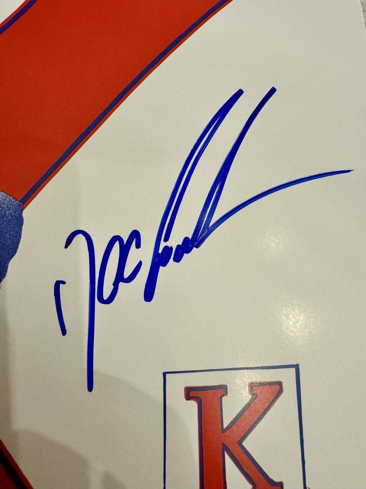 HAND SIGNED-1985 OPENING DAY METS DOC GOODEN REPLICA DAILYNEWS SCHEDULE ...