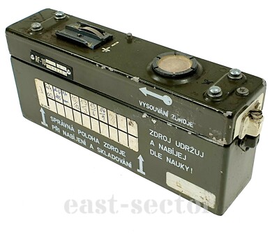 RF10 Battery for Military Manpack Radio RF-10 Receiver Czech Army VARTA ...