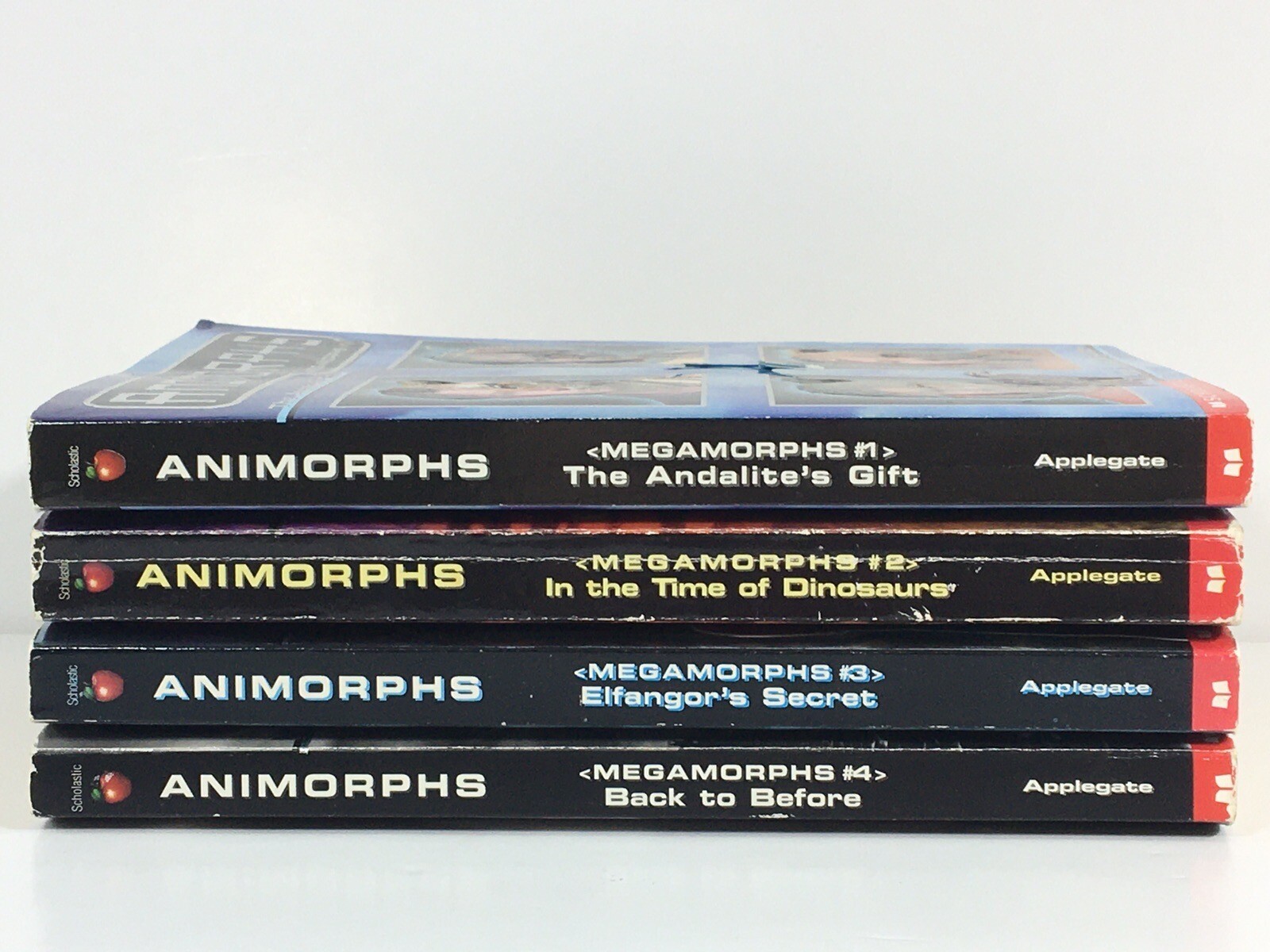 Scholastic Animorphs MEGAMORPHS COMPLETE SET PB Books #'s 1-4 K.A ...